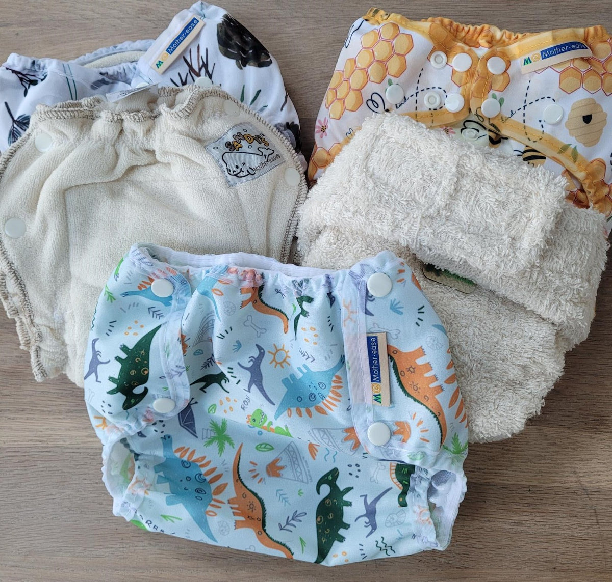 Real Nappies for London Trial Nappy Kit ORGANIC nappies – Lizzie's Real ...