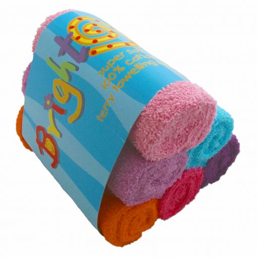 Bright Bots Terry Nappies (pack Of 12 White Box Bright Bots White Terry ...